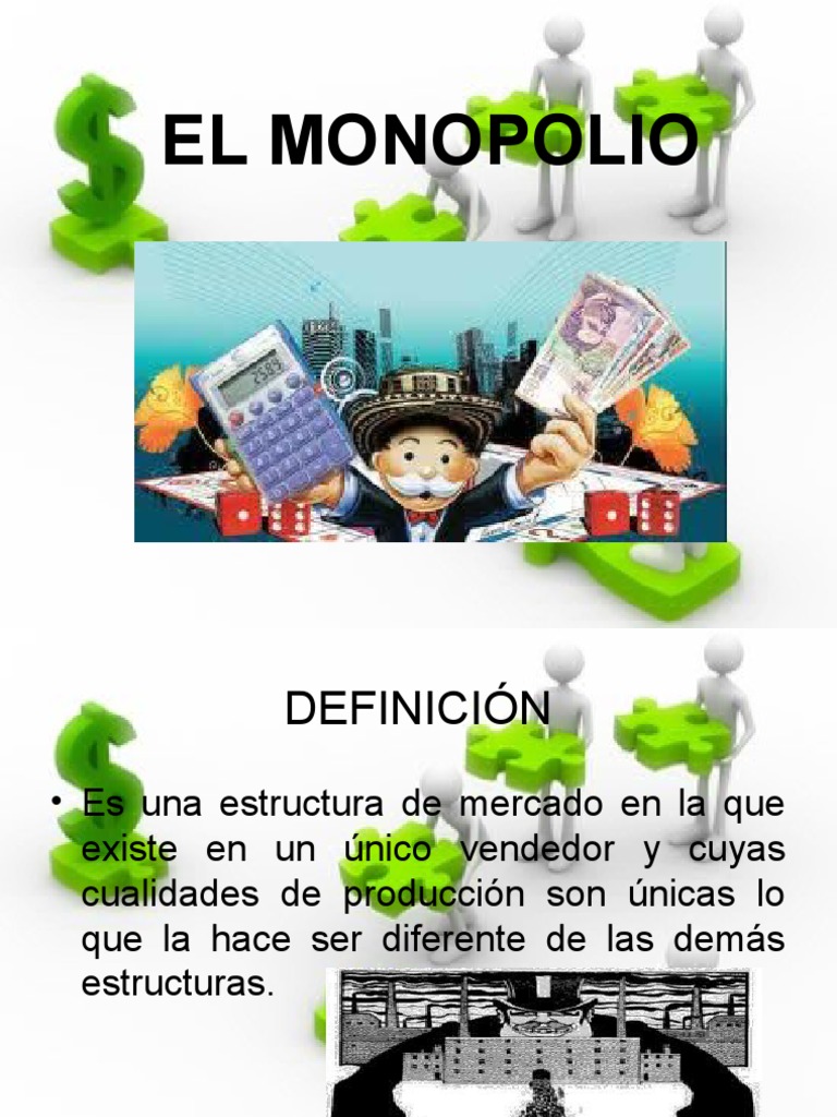 EL MONOPOLIO.ppt | Monopolio | Mercado (Economía)