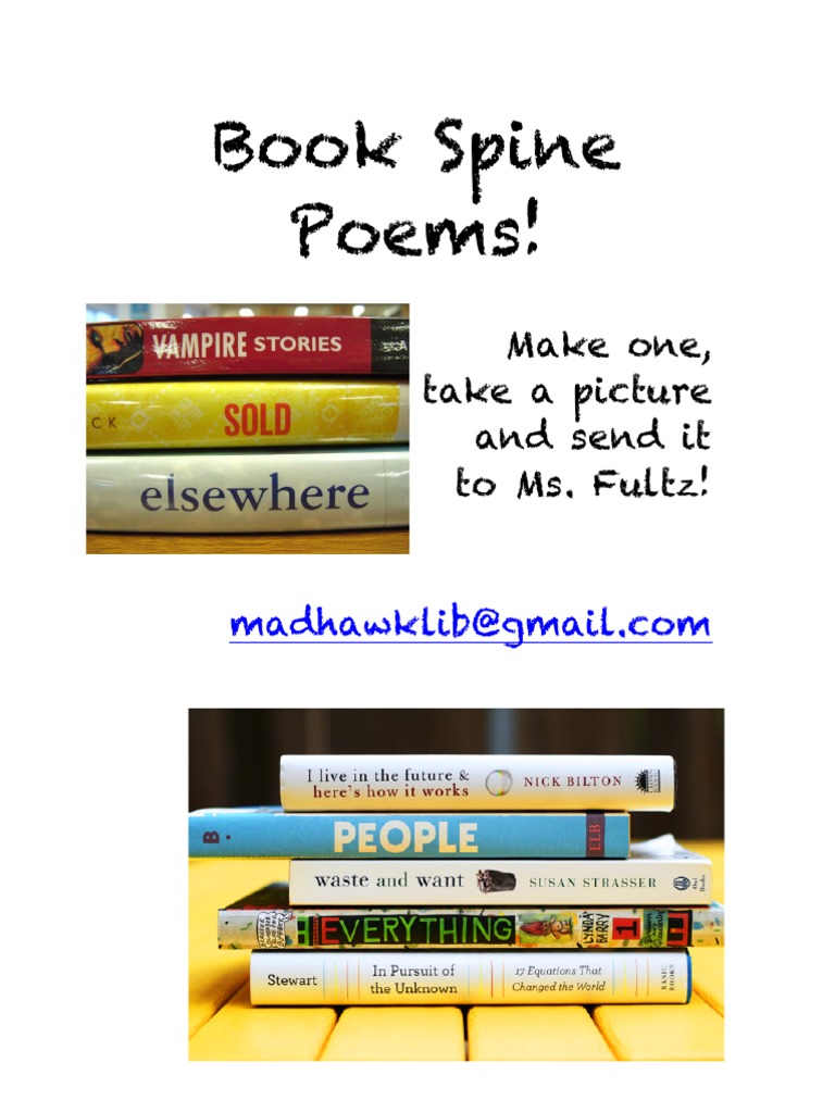 Book Spine Poems | PDF