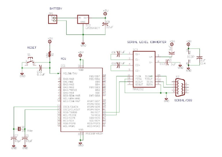 Pic18F Circuit | PDF