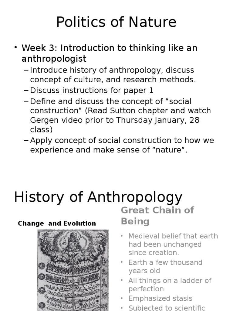 Week 3 Intro To Thinking Like An Anthro | PDF | Anthropology | Race ...