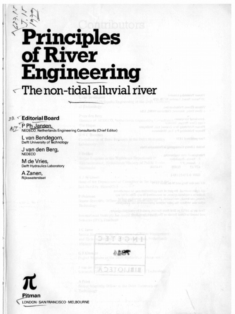 Principles of River Engineering | PDF