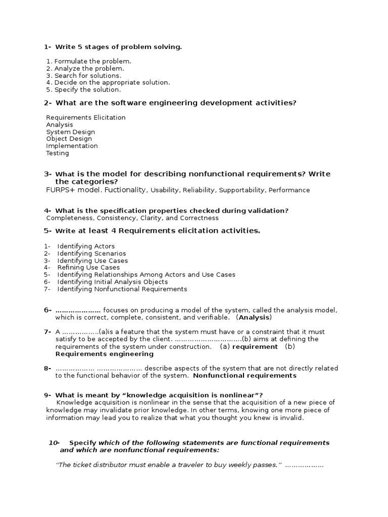 Problem Solving & Software Engineering Guide | PDF | Career & Growth