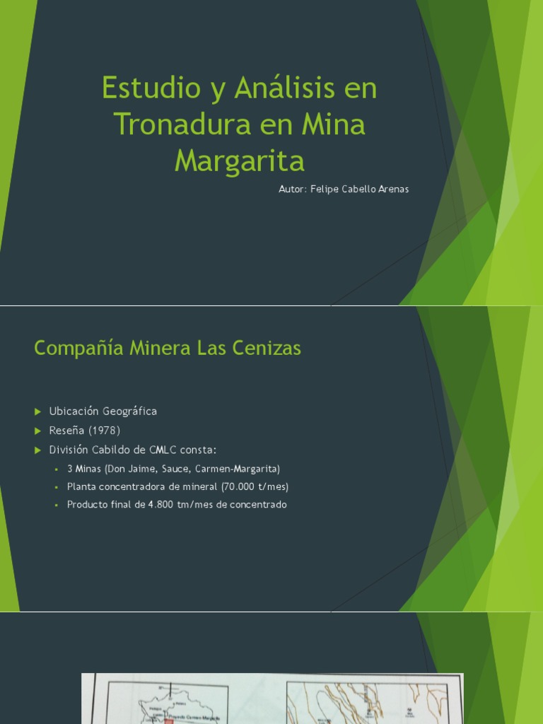 Estudio y Análisis en Tronadura en Mina Margarita Real | PDF | Material ... Estudio y Análisis en Tronadura en Mina Margarita Real | PDF | Material ...