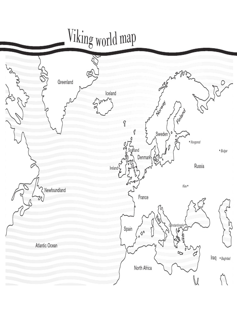 Viking World Map | PDF | Cultural Anthropology | Scandinavia
