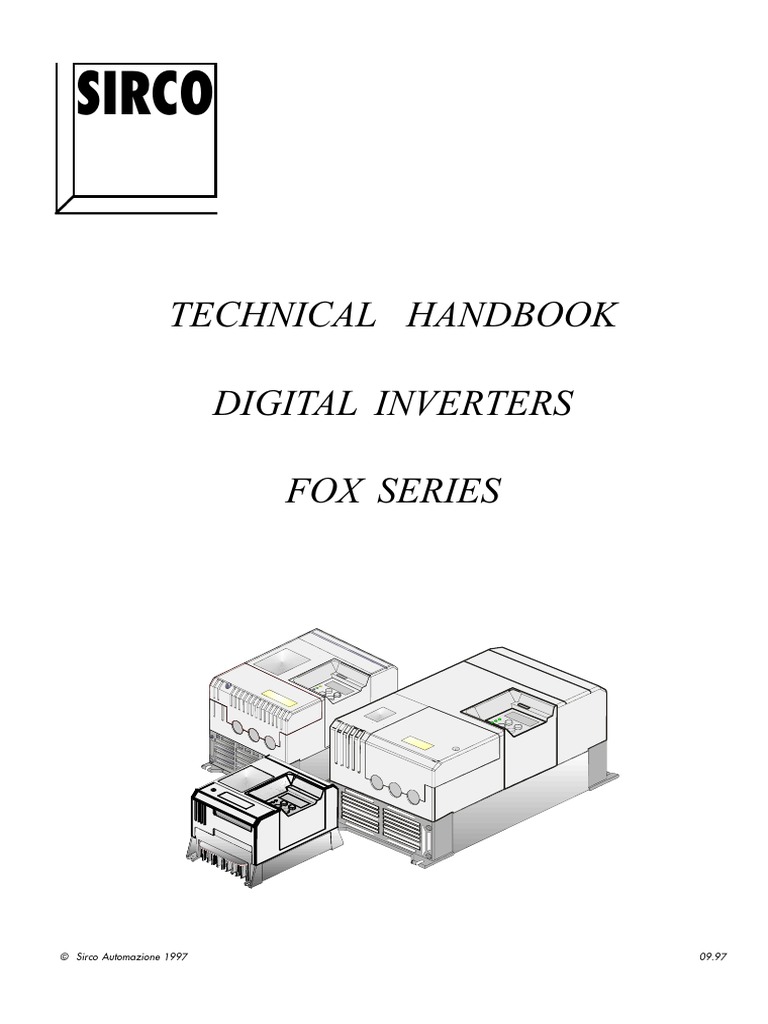 AC Drive SIRCO Fox GB - 1.00 | PDF | Power Inverter | Cable