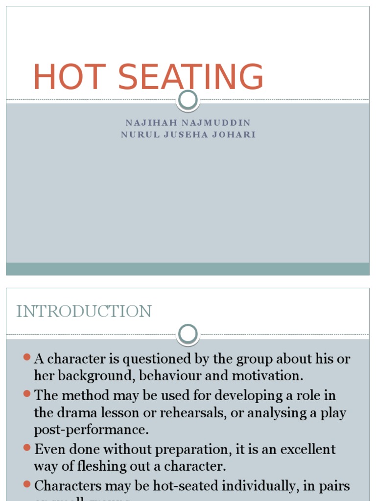 Hot Seating | PDF