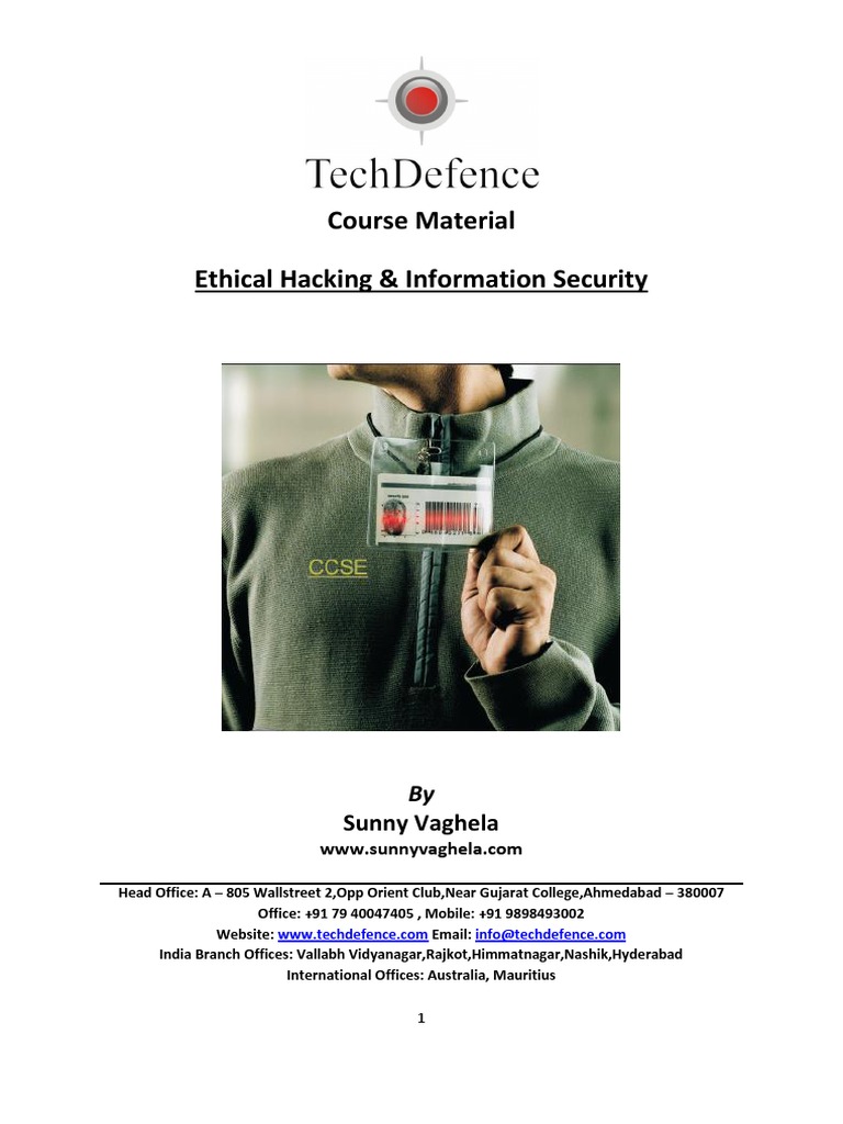 TechDefence Workshop Final | PDF | Security Hacker | Computer Virus