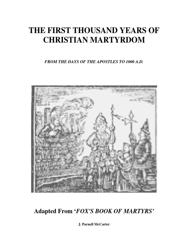 Christian Martyrdom PDF | PDF | Saint Peter | Jesus