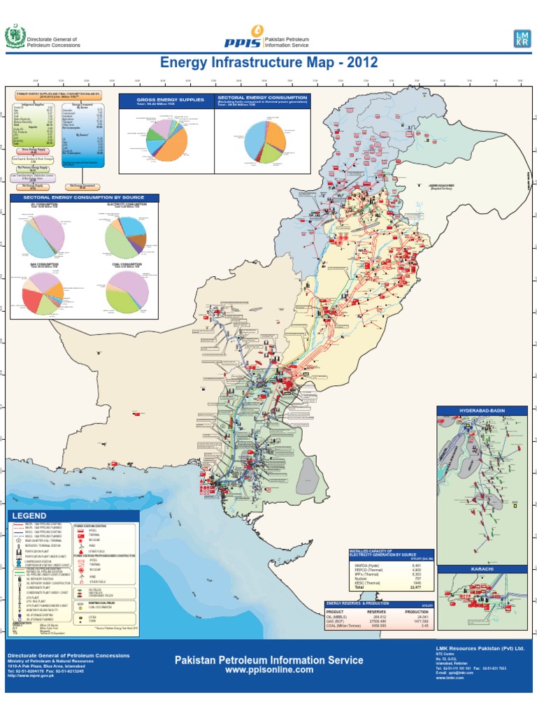 Energy Map 2012 | PDF | Electricity Generation | Petroleum