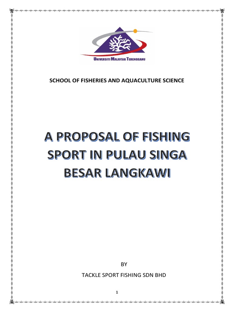 Proposal of Fisheries Tourism PDF | PDF | Recreational Fishing ...