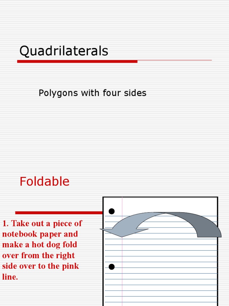 Quadrilaterals Foldables | Download Free PDF | Rectangle | Classical ...