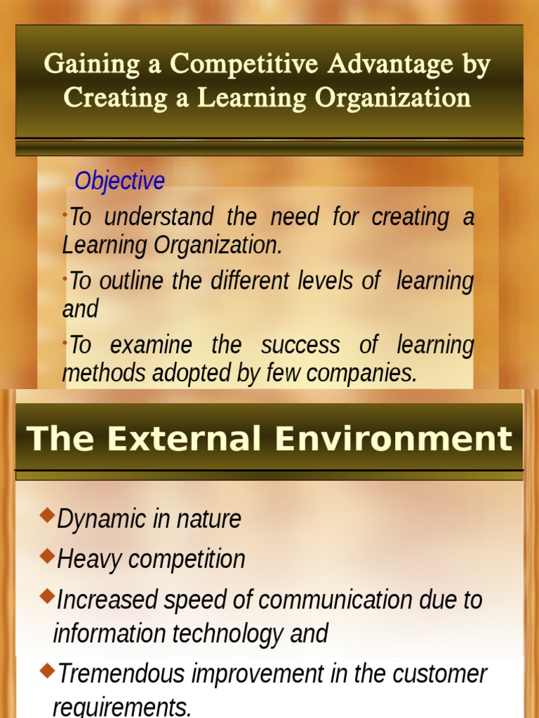 Unit 5 - Learning Organization | PDF | Six Sigma | Learning