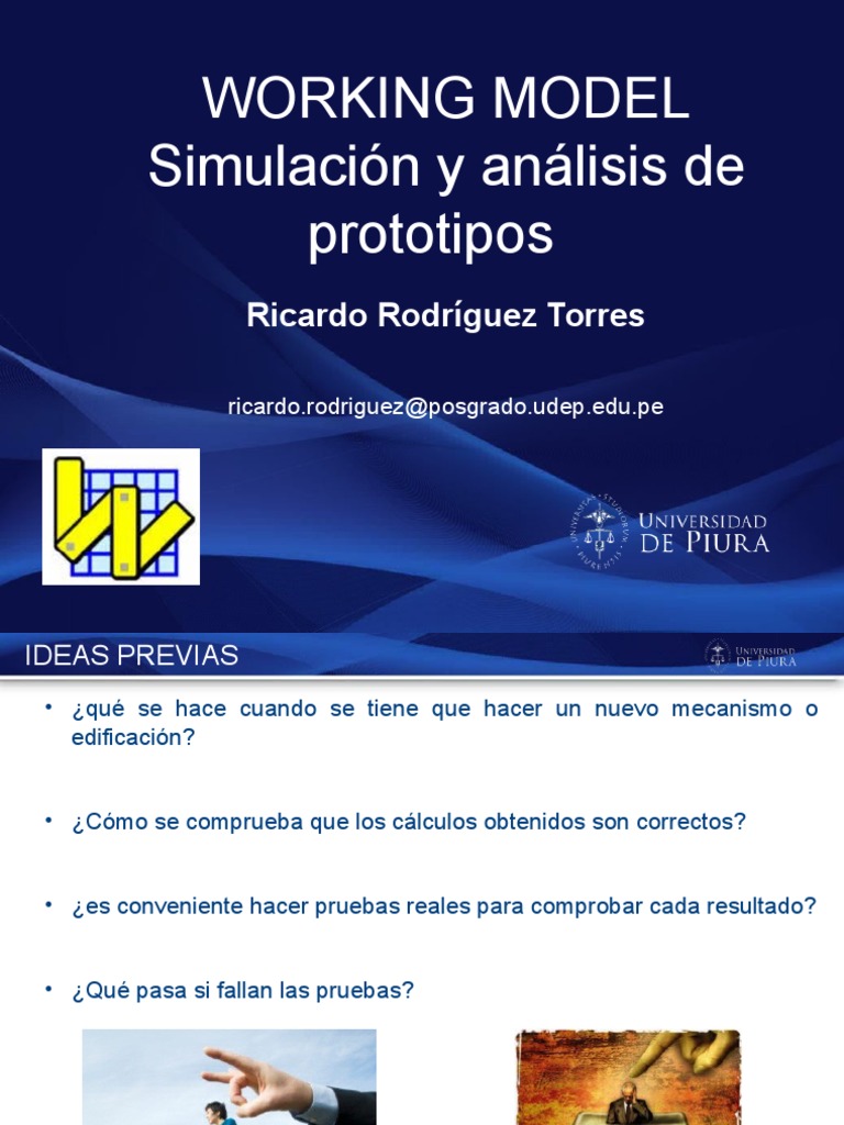 Working Model 2D - Rodríguez | PDF | Software | Simulación