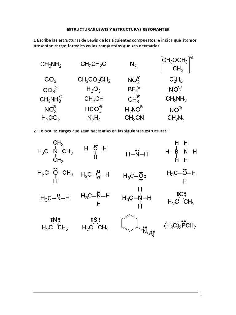 Guia. Estructuras Resonantes | PDF | Ciencia y matemáticas