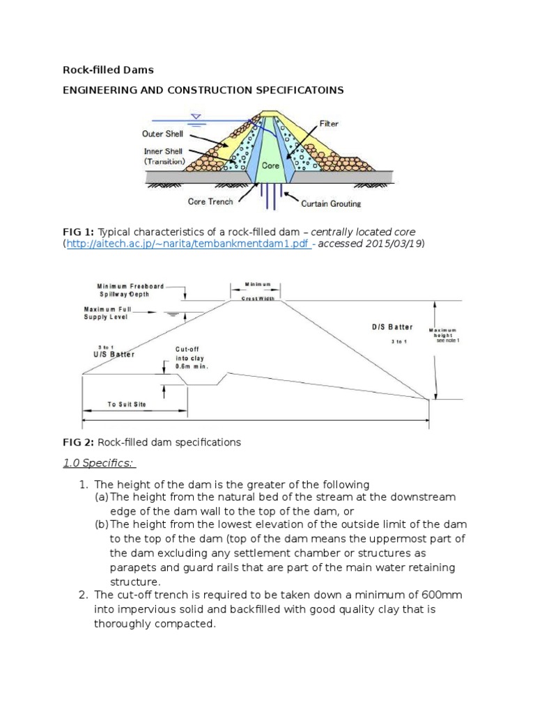 Earthfilled Dam | PDF | Dam | Soil Mechanics