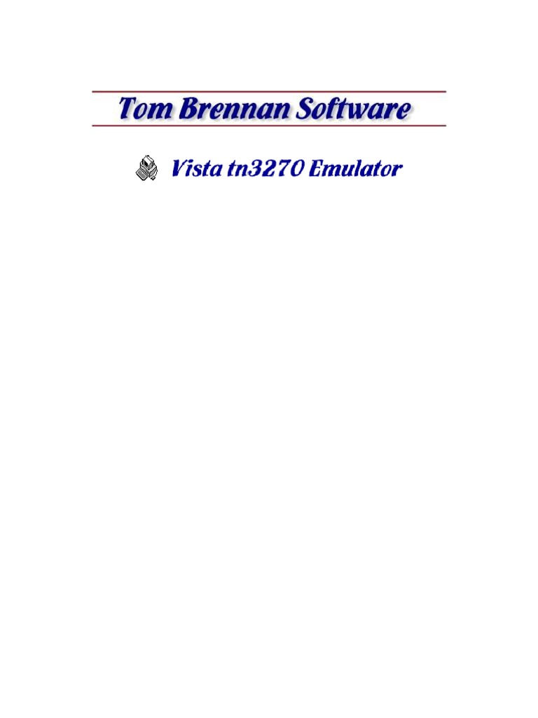 Emulador Vista 3270 | PDF | Computer Keyboard | Windows Vista