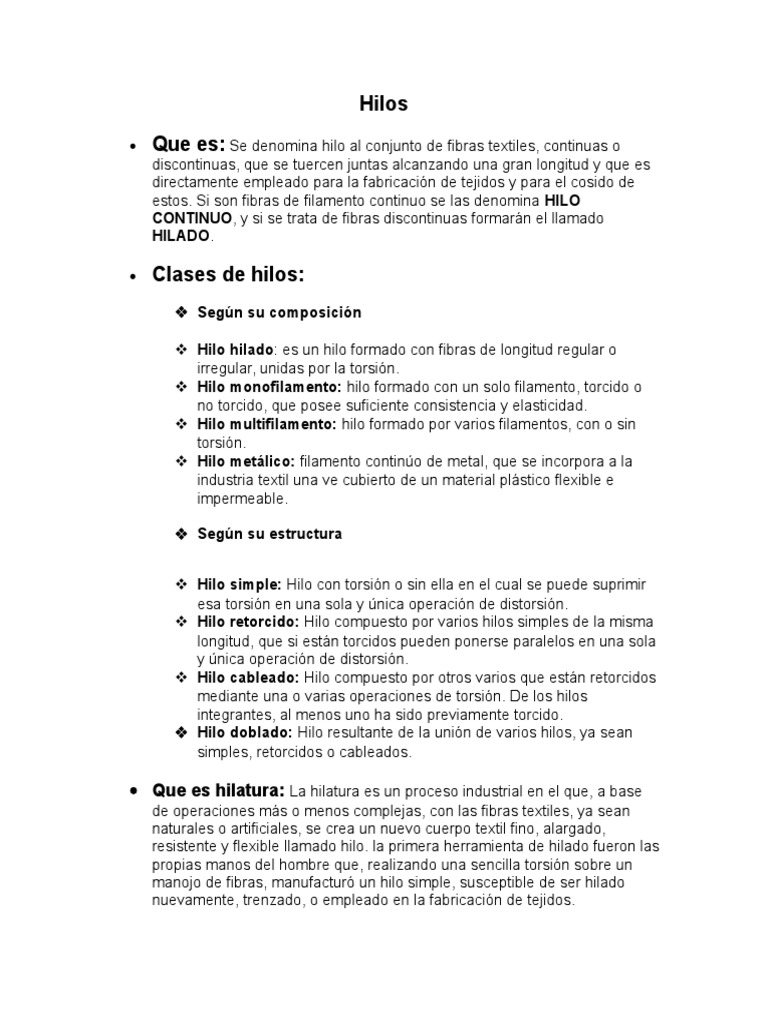 Fibras y Bases Textiles | PDF | Textiles | Industria textil