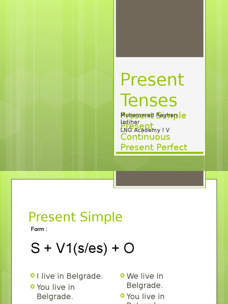 Present Tenses An Descriptive Text | PDF | Adjective | Linguistics