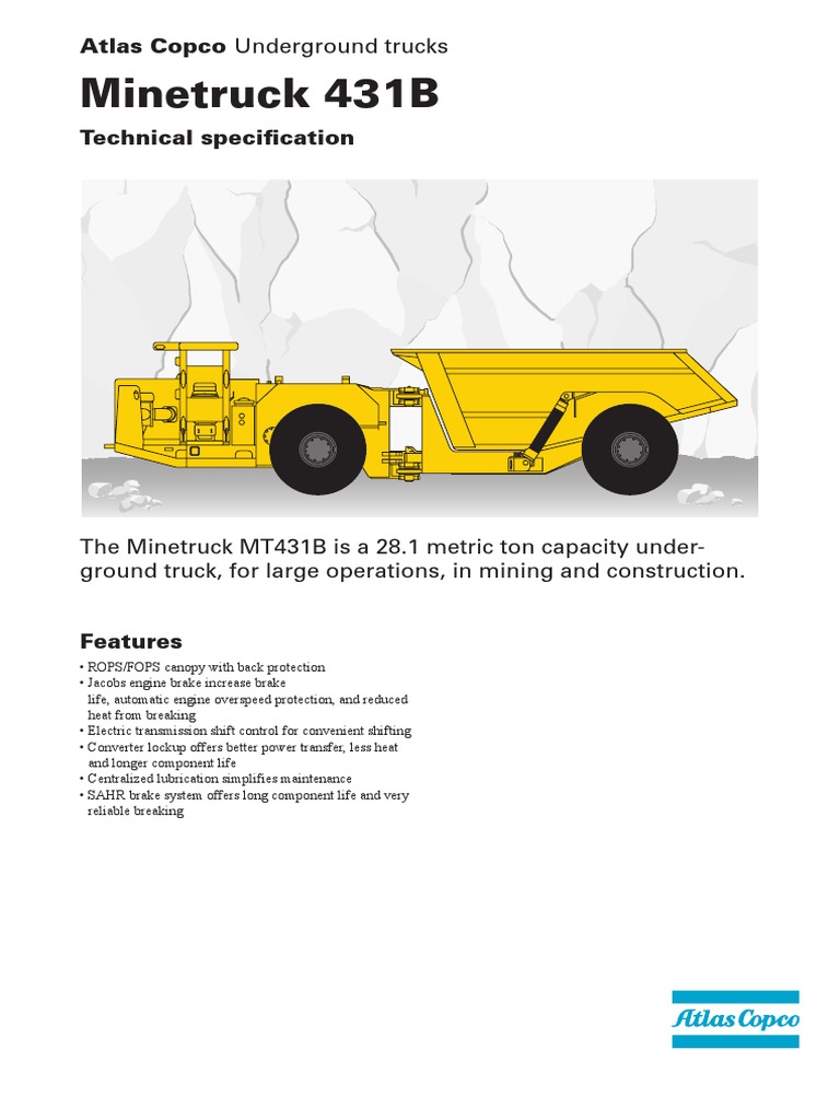 Spec MT431B 9851 2356 01 K - tcm835-1540889 | PDF | Transmission ...