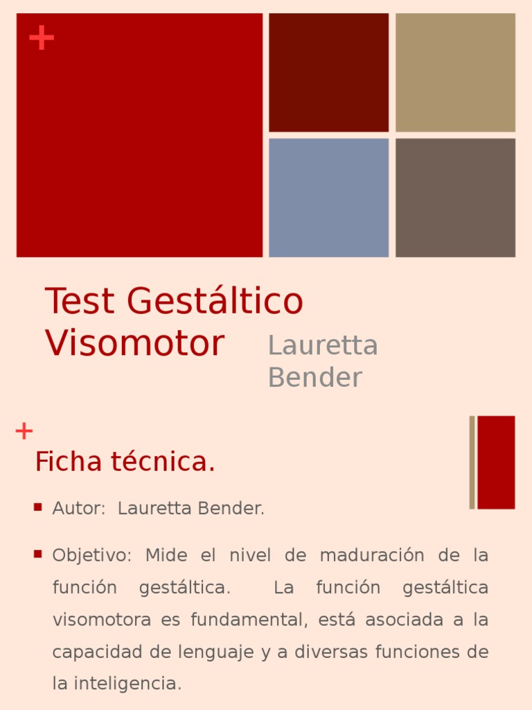 Test de Bender Con Evaluación de Santucci. | PDF | Sicología | Ciencia ...