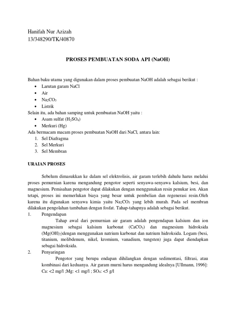 Tugas Pik NaOH | PDF