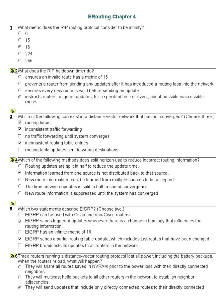 Erouting Chapter 4 | PDF | Routing | Router (Computing)