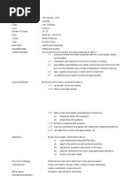 Past Continuous Lesson Plan | PDF | Grammatical Tense | Lesson Plan