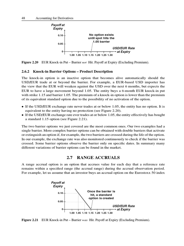 Understanding Knock-in Options and Accruals | PDF | Finance & Money ...