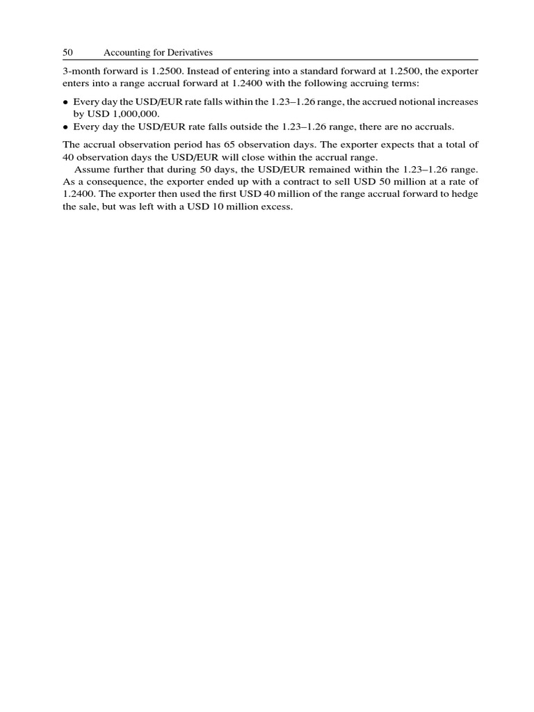 Range Accrual Forward Contracts Explained | PDF