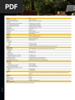 JLG 1255 Telehandler Specifications | PDF | Horsepower | Axle