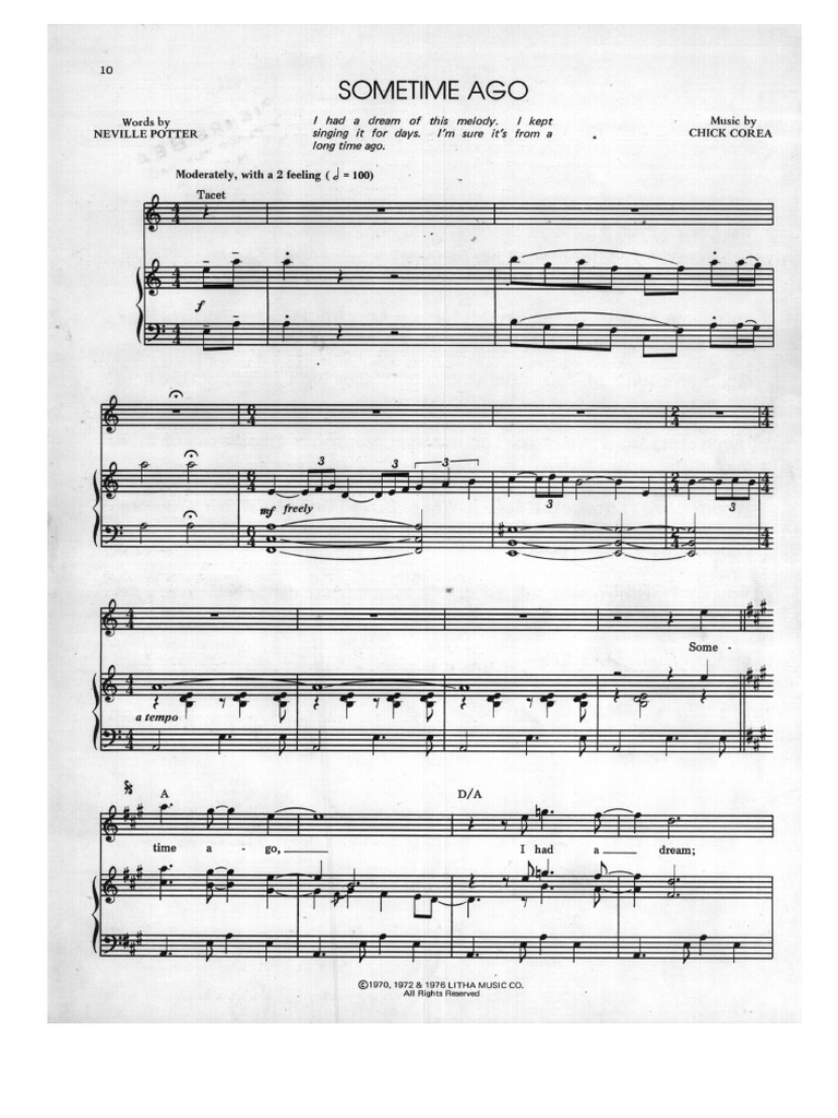 Chick Corea For Piano Solo-Vol 1 | PDF