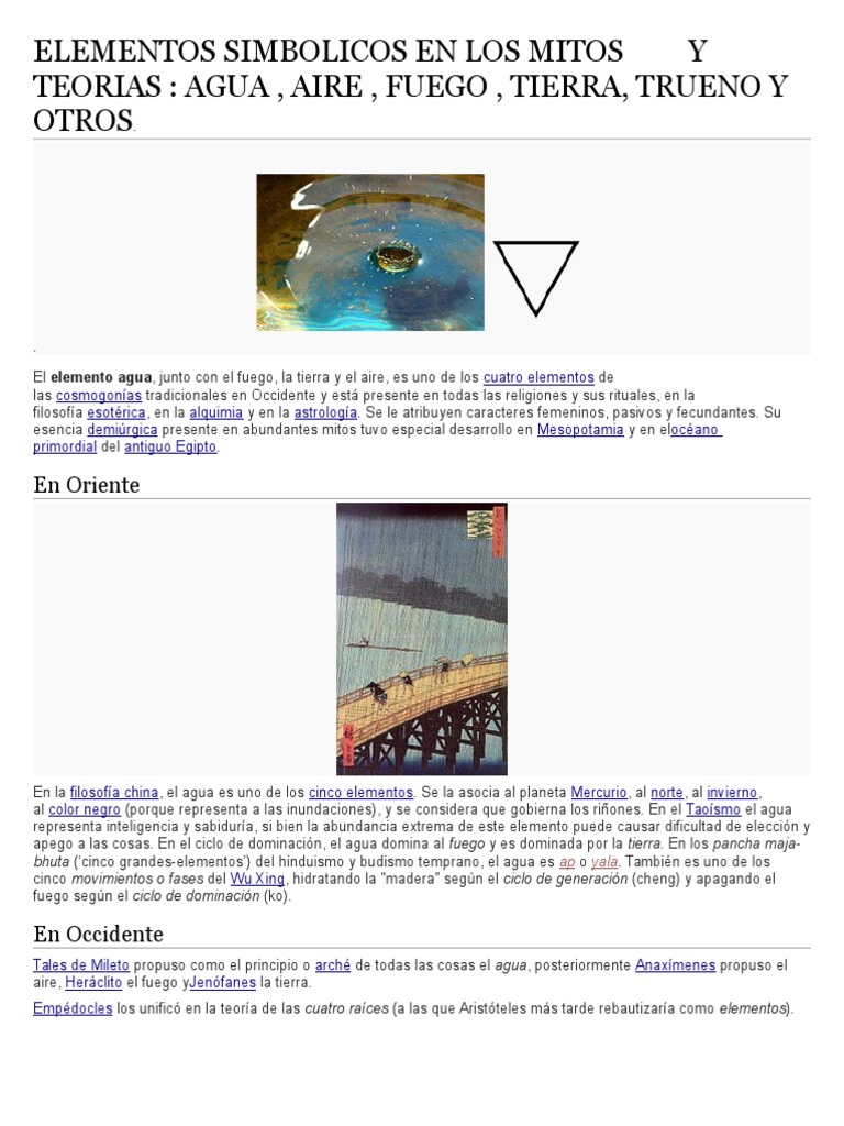 Elementos Simbolicos en Los Mitos y Teorias | PDF | Science | Cosmología