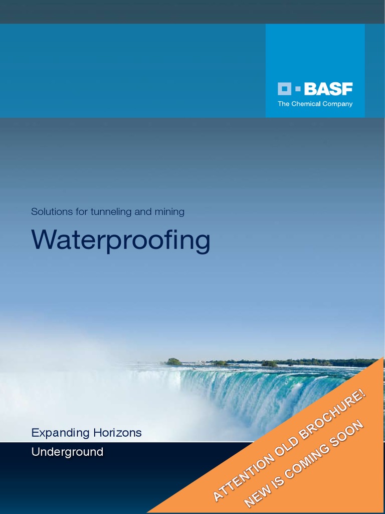 BASF Brochure | PDF | Tunnel | Concrete