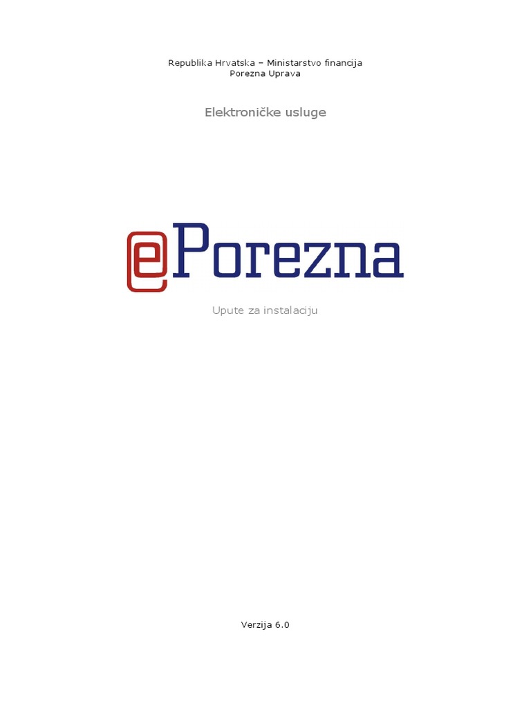 Eporezna Instalacija | PDF