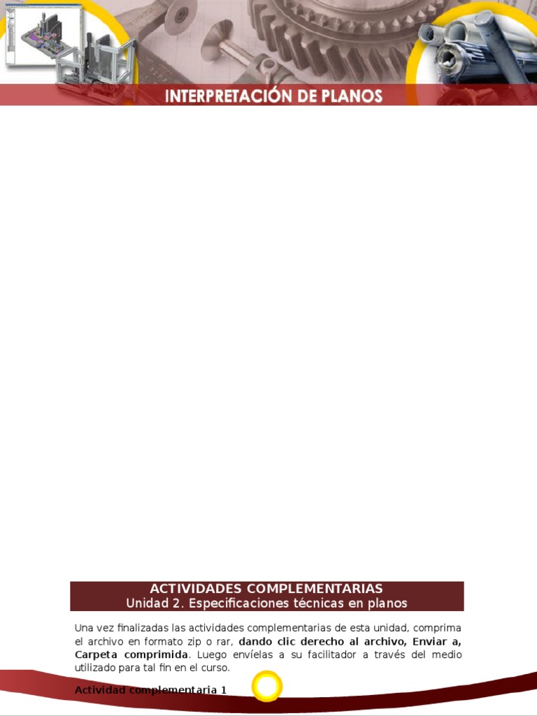 Actividades Complementarias U2 | PDF