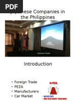 PEZA Zones and Companies Overview | PDF