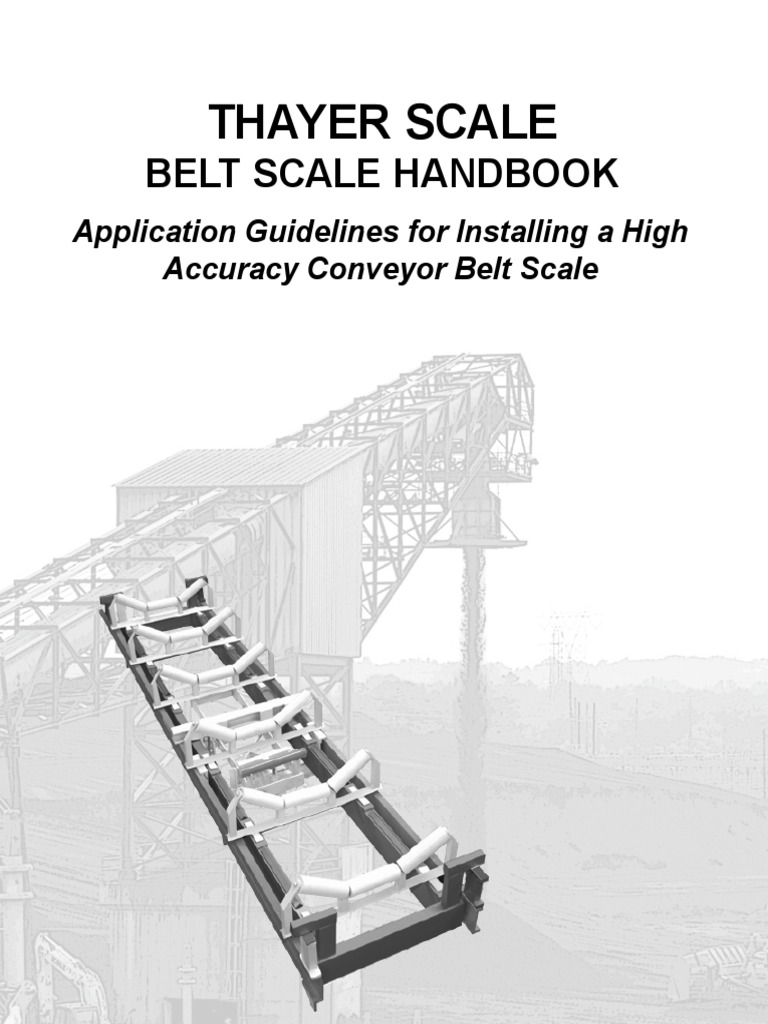 Belt Scale Handbook | PDF | Belt (Mechanical) | Calibration
