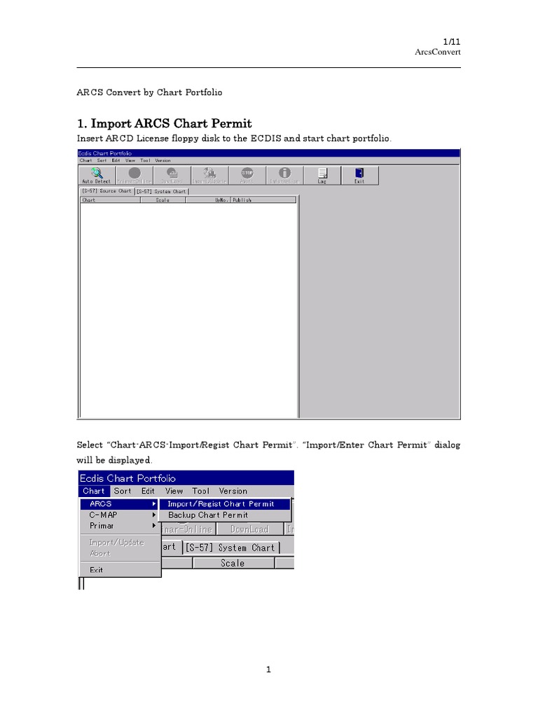 Import Arcs Chart Permit: Arcsconvert | PDF | Filename | Computer ...