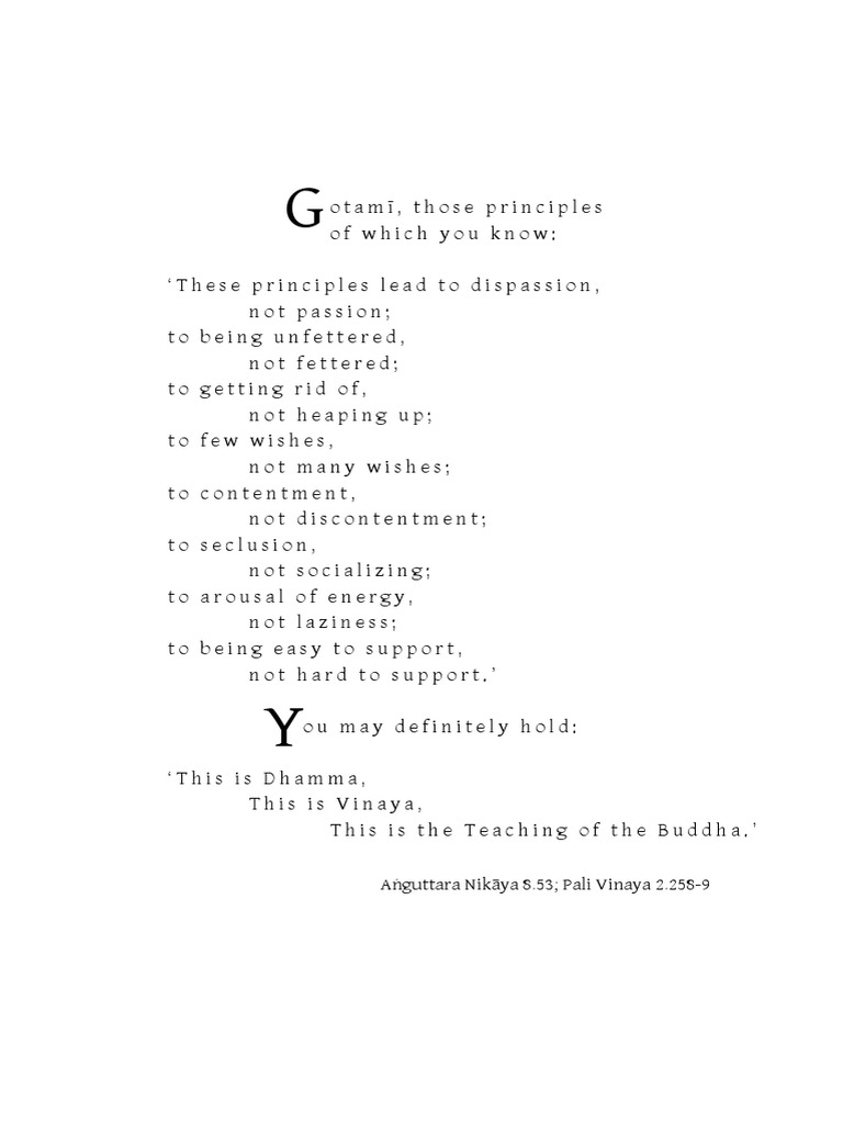 Monastic Discipline For Buddhist Nuns | PDF | Monasticism | Asceticism