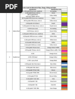 Pipe Color Code Standard and Piping Color Codes Chart | PDF | Pipe ...