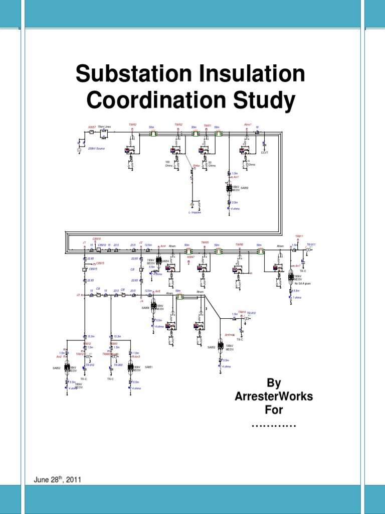 Substation Insulation Coordination Study | PDF | Electrical Substation ...