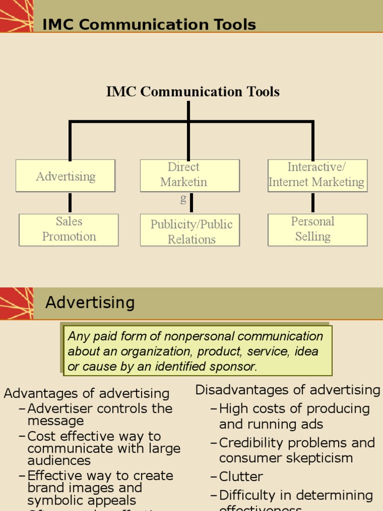 IMC tools | Direct Marketing | Digital Marketing