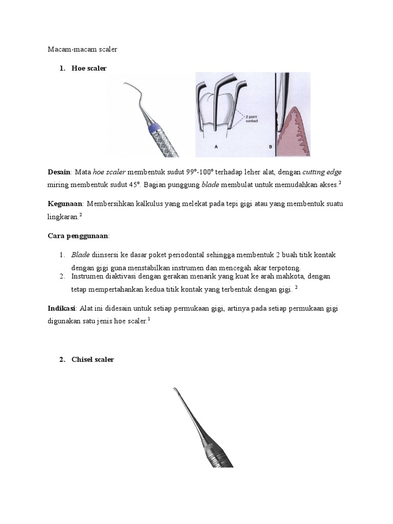 Macam Macam Scaler | PDF | Griya & Taman | Teknologi & Rekayasa