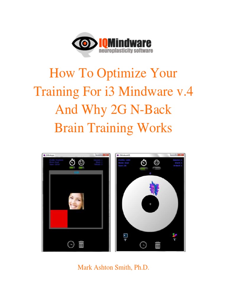 How To Optimize 2G N Back Training For I3 Mindware v4 | PDF | Working ...