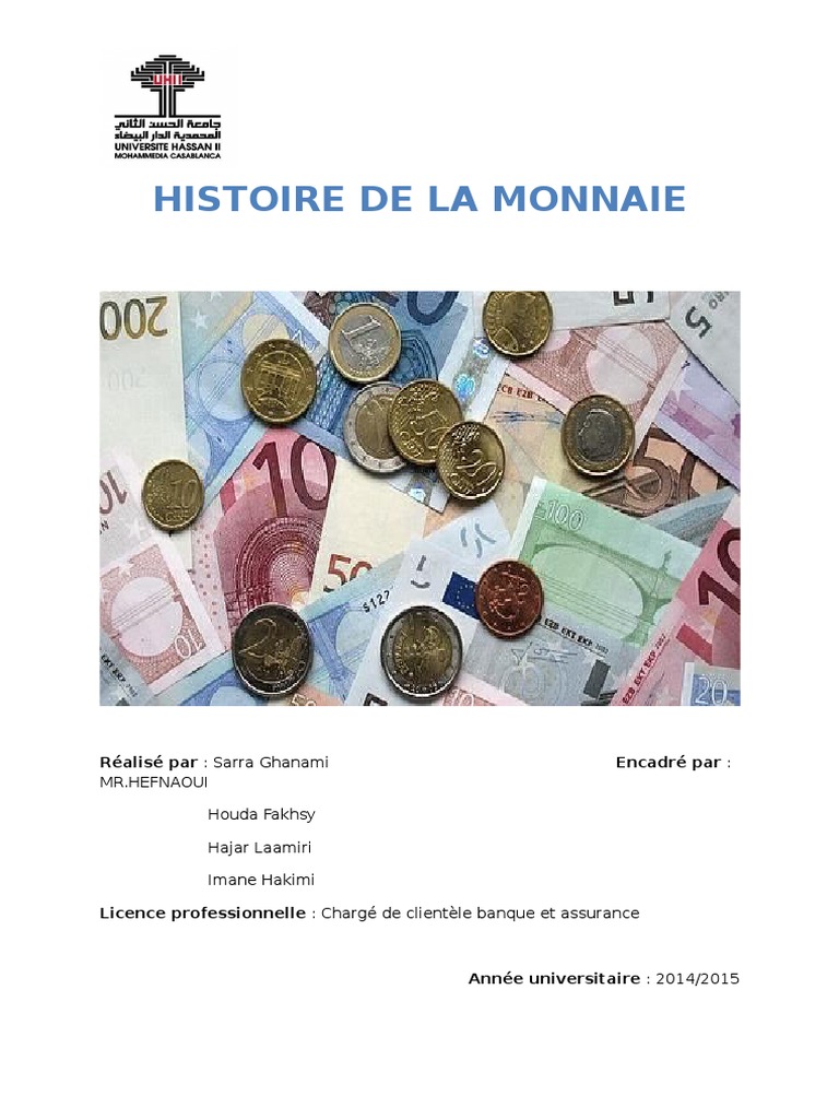 Histoire et types de la monnaie | PDF | Devises | Masse monétaire