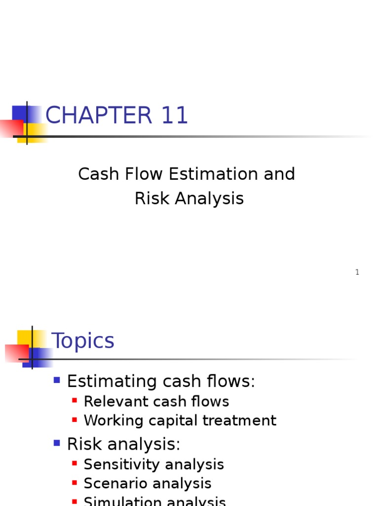 Cash Flow Estimation and Risk Analysis | PDF | Beta (Finance) | Cost Of Capital