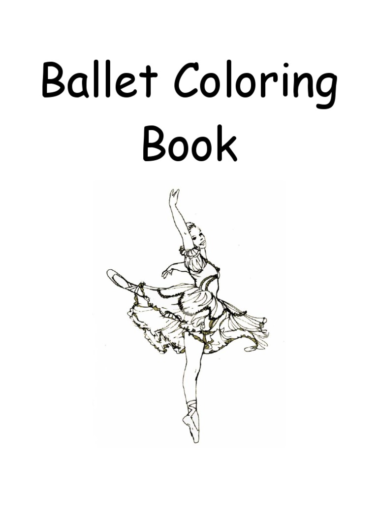 Ballet Coloring Book | PDF