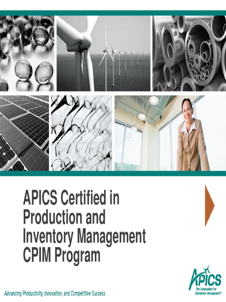 Apics Cpim 2010 | PDF | Professional Certification | Supply Chain ...