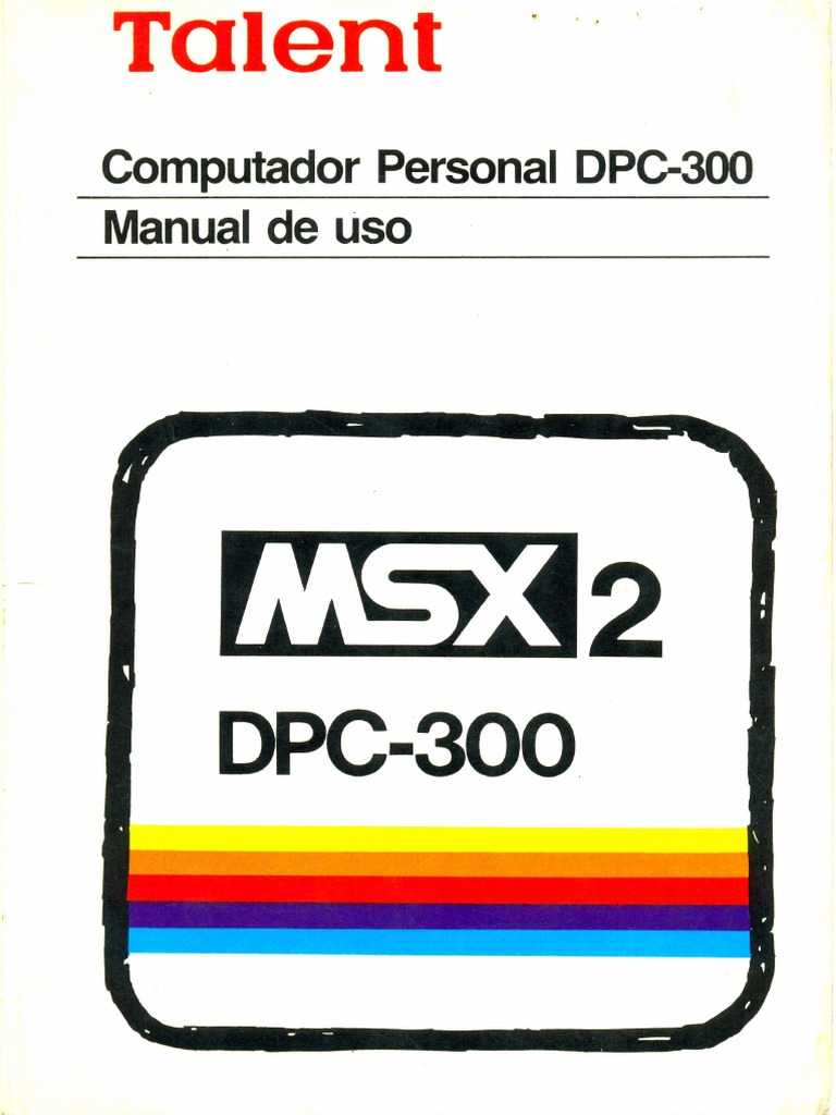 Talent DPC300 Manual de Uso | PDF | Programa de computadora | Programación