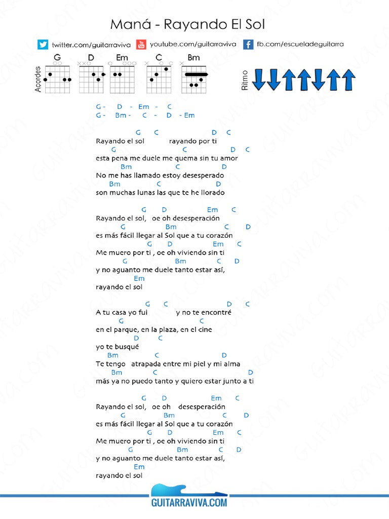 Mana Rayando El Sol 422 | PDF